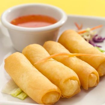 sentosa catering |spring rolls